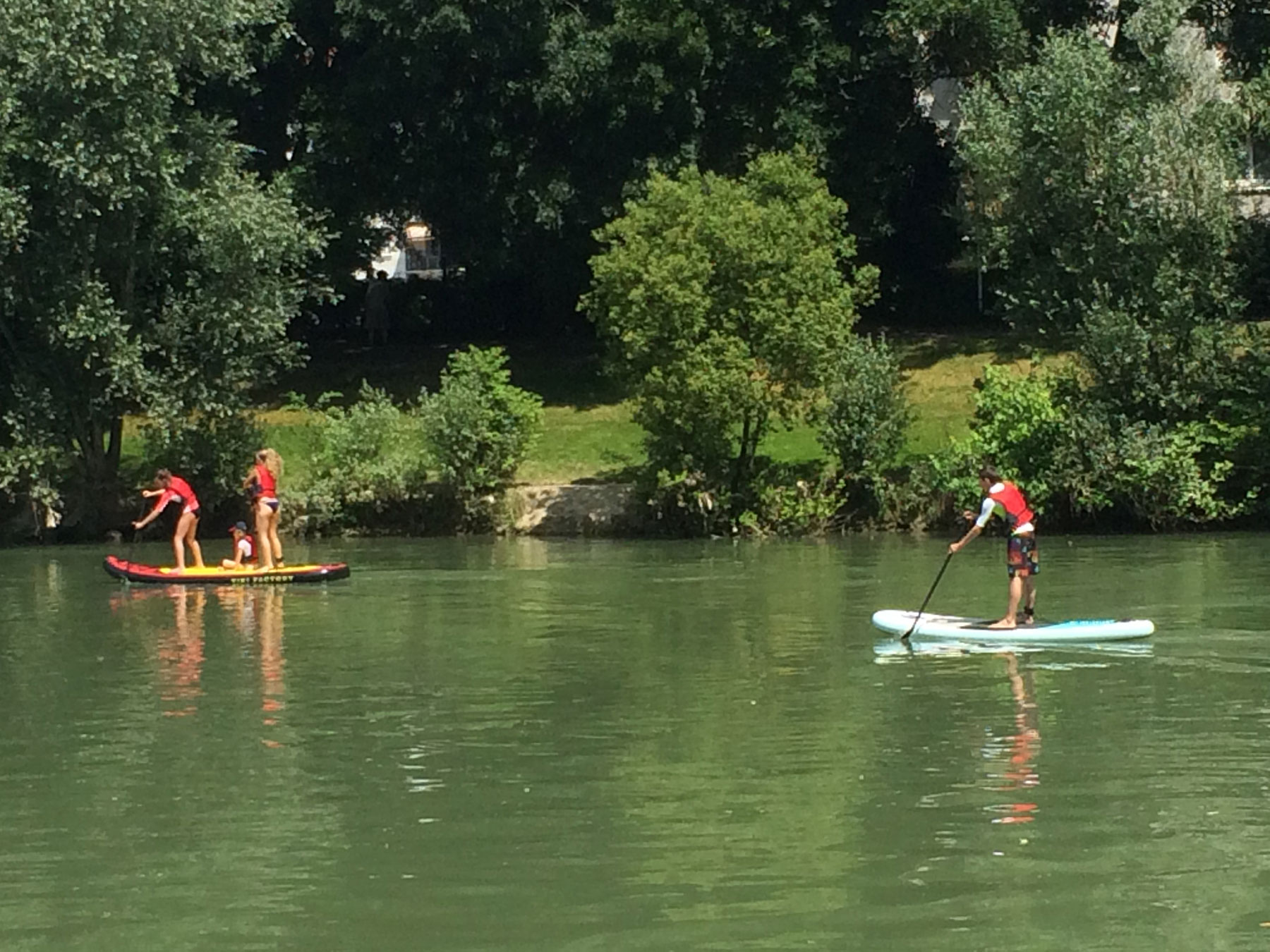 Stand Up Paddle SUP sur Marne, St Maur - région parisienne - Beach Paddle